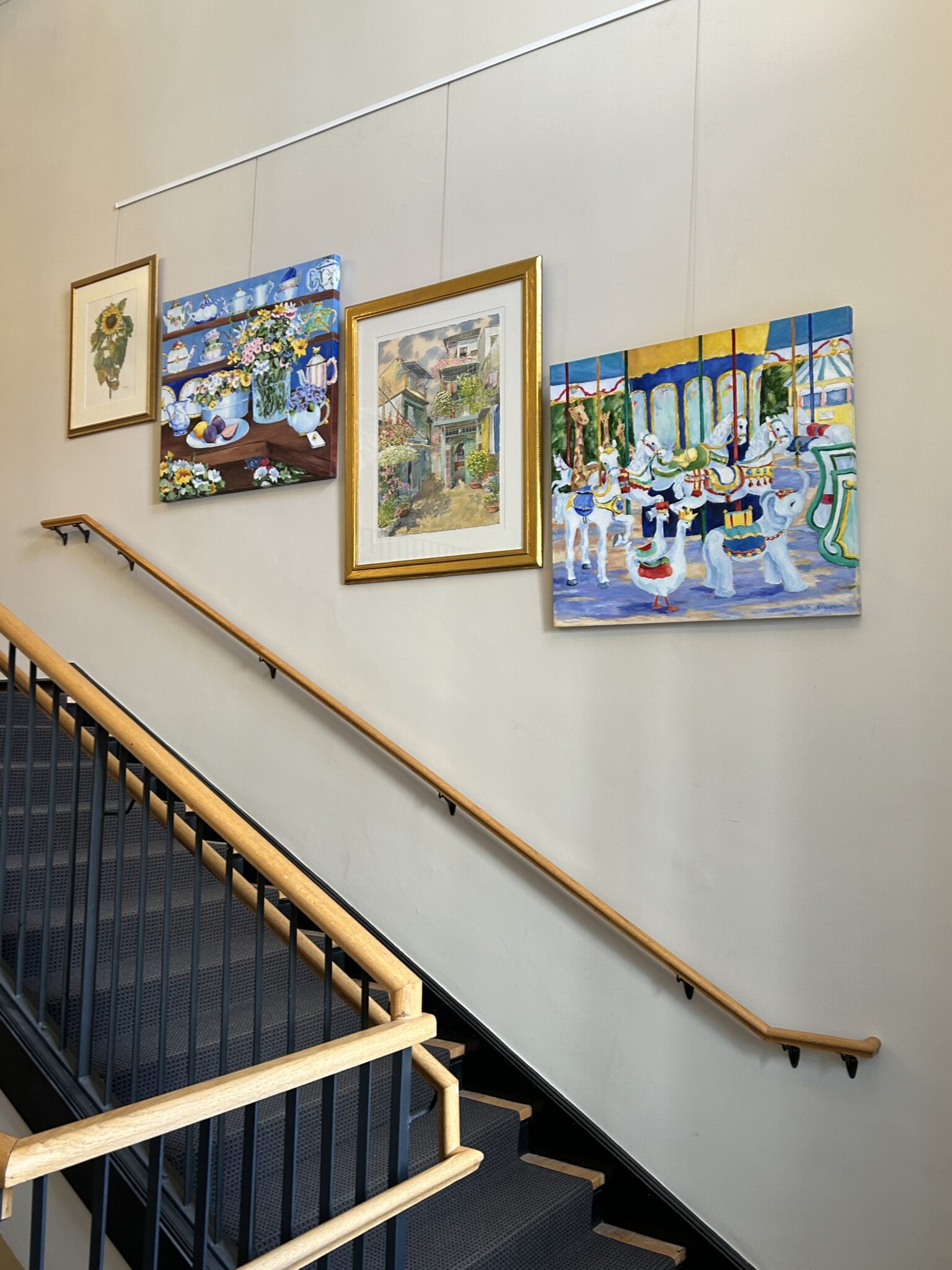 Hanging with the Gorton Center | Deer Path Art League